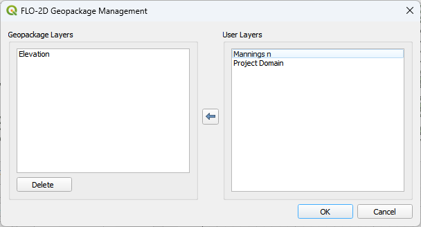 FLO-2D GeoPackage Management — FLO-2D Tutorials documentation